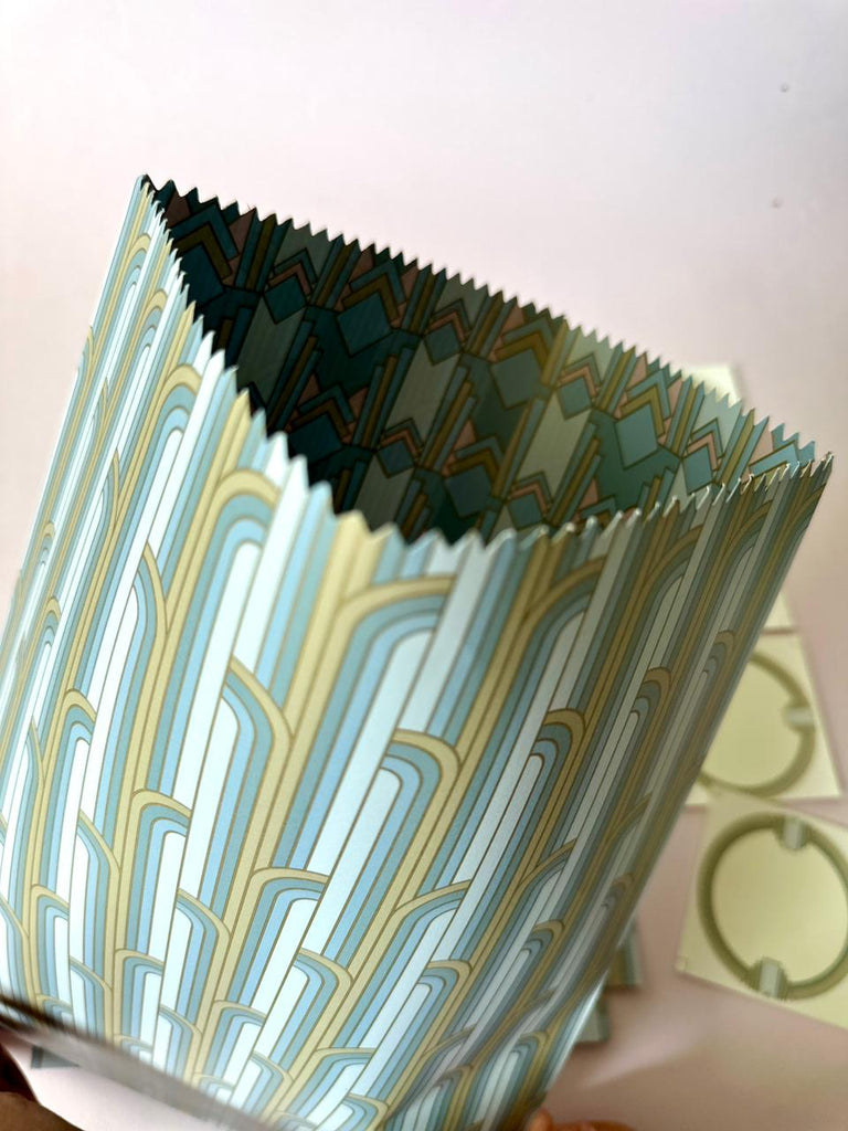 Gilded Era Blue Gift Envelopes and Stickers Set – Paperfields